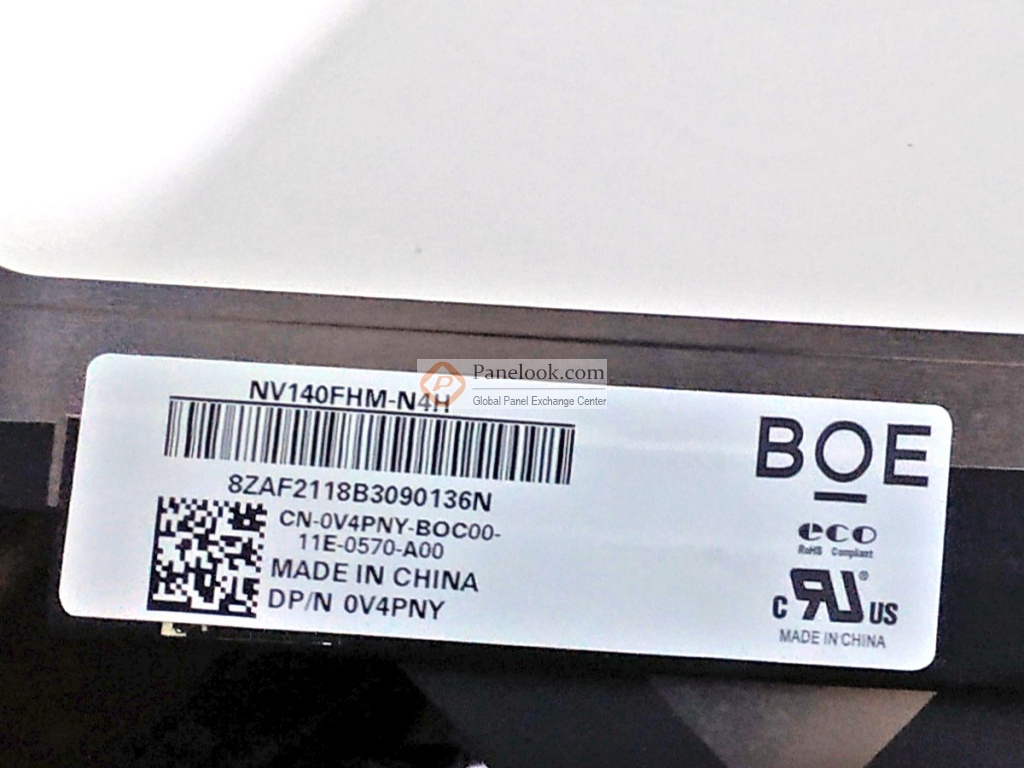 BOE NV140FHM-N4H Overview - Panelook.com