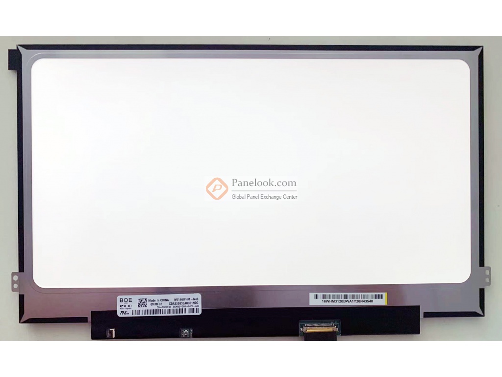 BOE NV116WHM-N43 Overview - Panelook.com