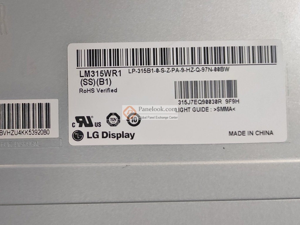 LG Display LM315WR1-SSB1 Overview - Panelook.com