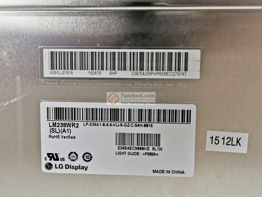LG Display LM238WR2-SLA1 Overview - Panelook.com