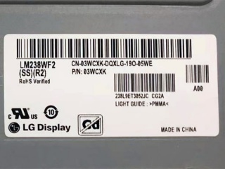 LG Display LM238WF2-SSR2 Overview - Panelook.com