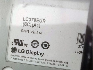 LG Display LC370EUR-SCA1 Overview - Panelook.com