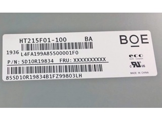 BOE HT215F01-100 Overview - Panelook.com
