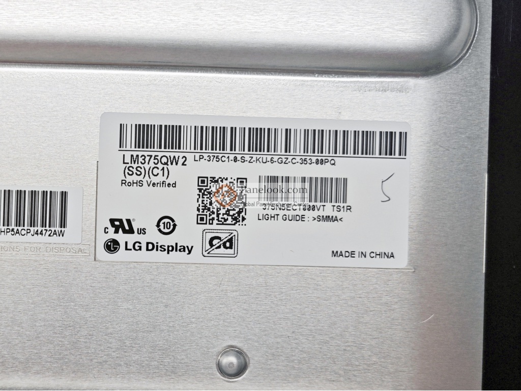 LG Display LM375QW2-SSC1 Overview - Panelook.com