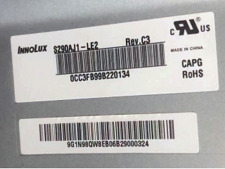 Innolux S290AJ1-LE2 Rev.C3 Overview - Panelook.com