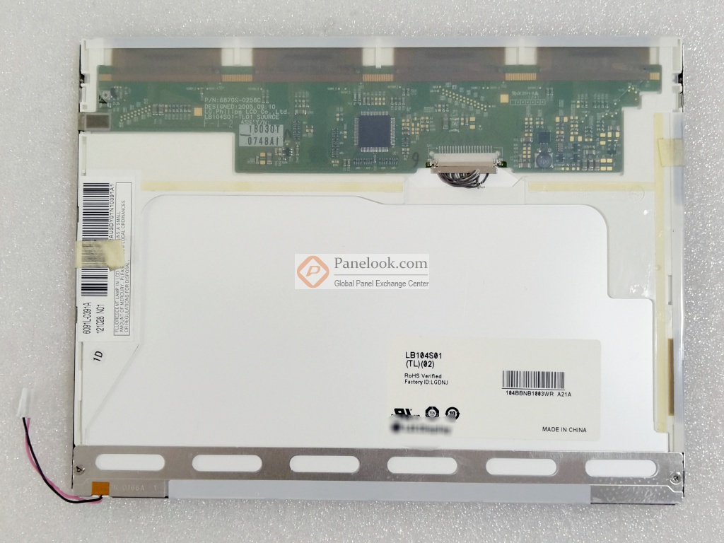 LG Display LB104S01-TL02 Overview - Panelook.com