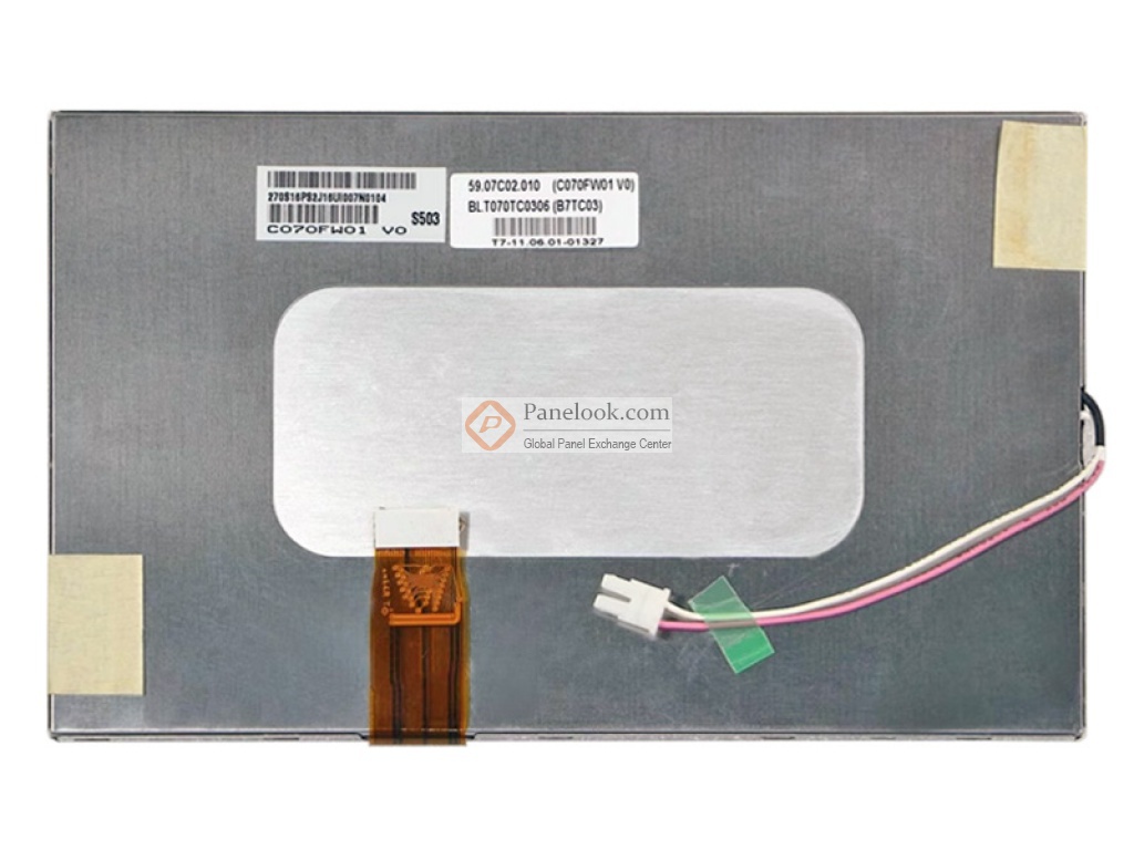 AUO C070FW01 V0 Overview - Panelook.com