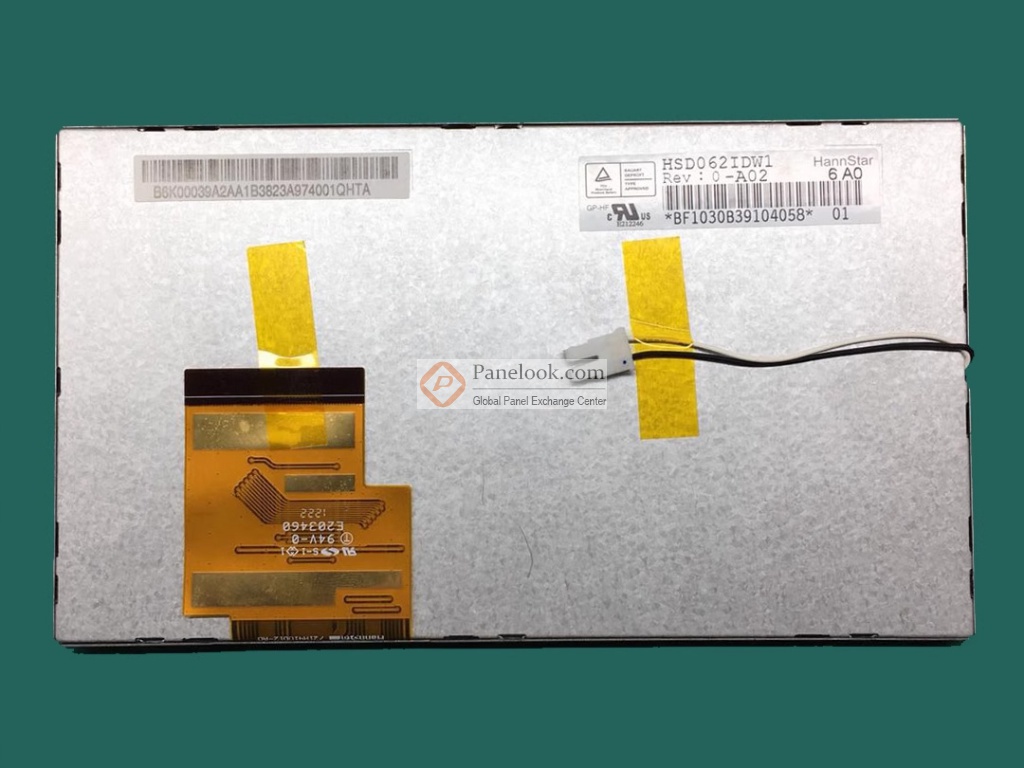 HannStar HSD062IDW1-A02 Overview - Panelook.com