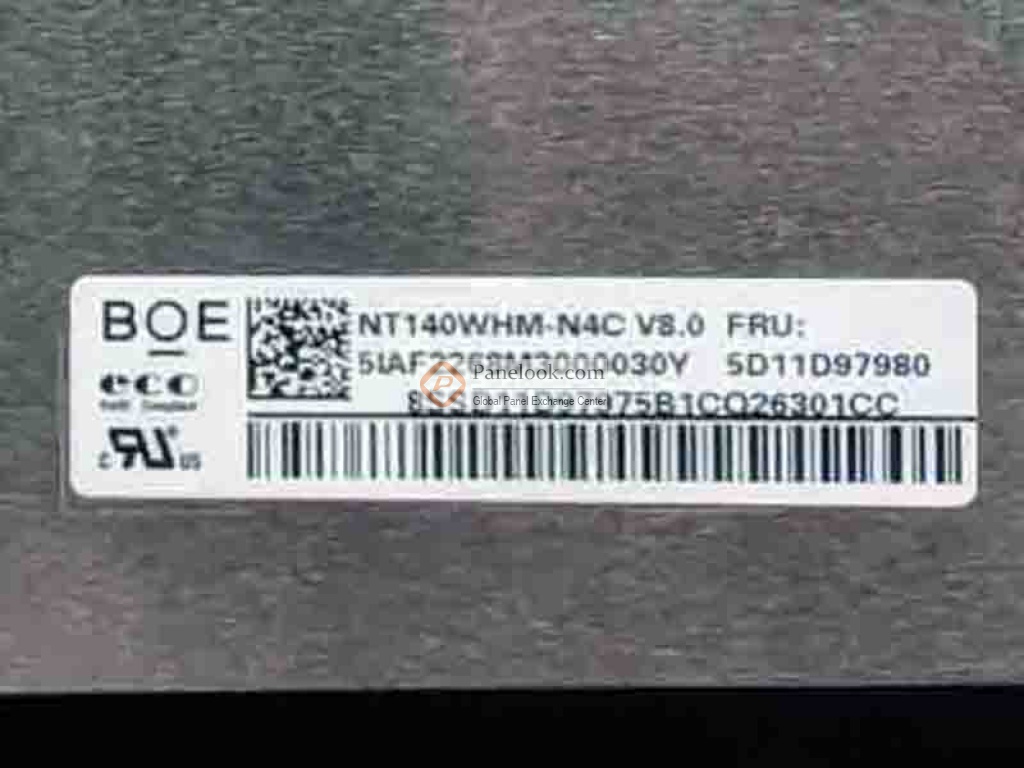 BOE NT140WHM-N4C Overview - Panelook.com