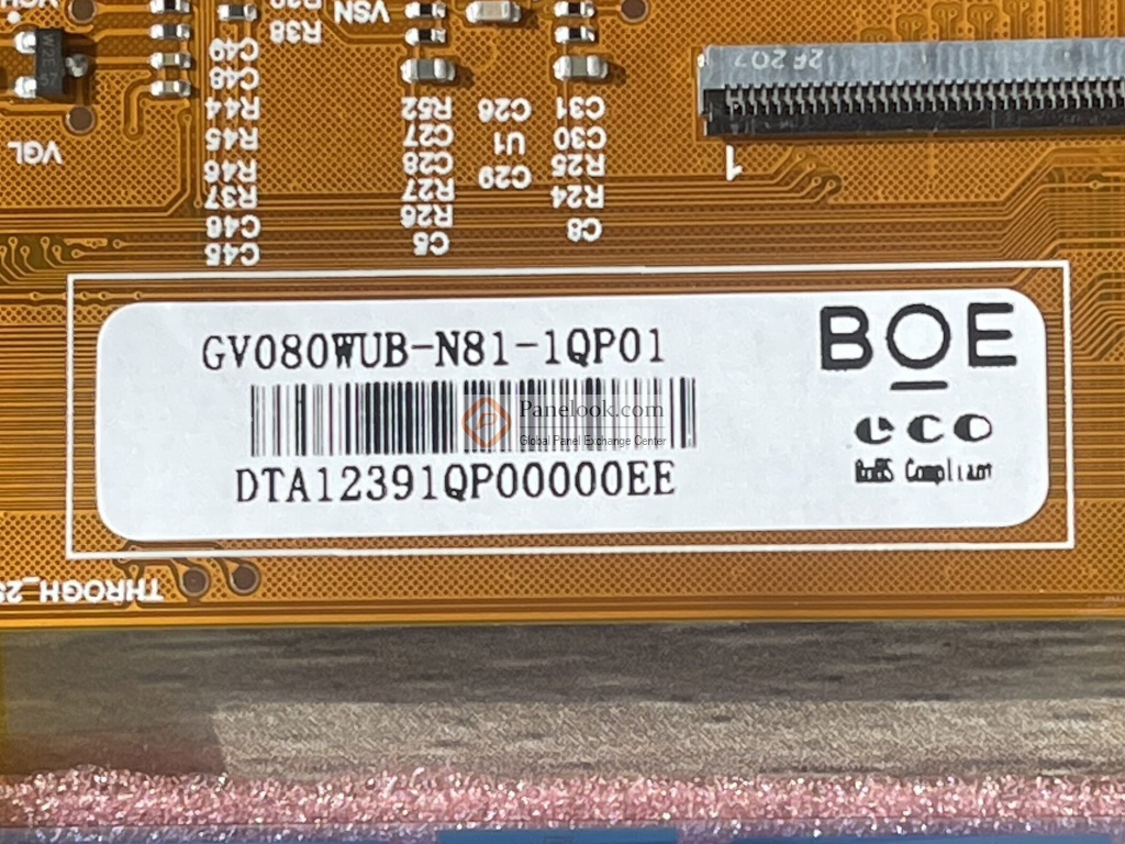 BOE GV080WUB-N81 Overview - Panelook.com