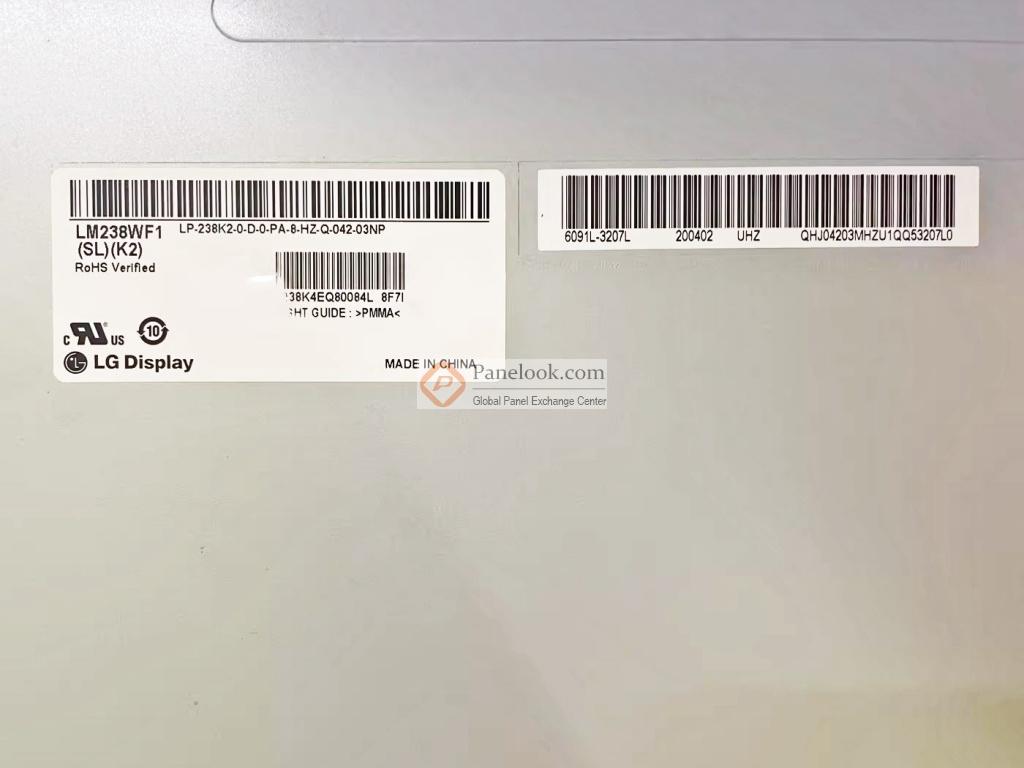 LG Display LM238WF1-SLK2 Overview - Panelook.com