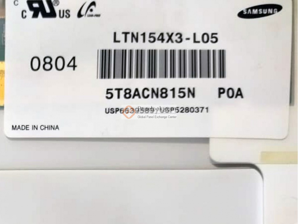 Samsung LTN154X3-L05 Overview - Panelook.com