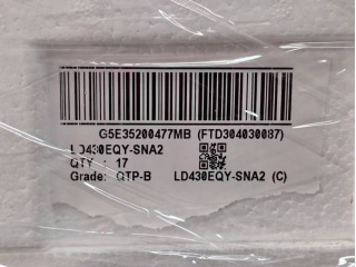 LD430EQY-SNA2 LG Display 43" IPS CELL FOB 3840×2160 V-by-One | Dongguan ...