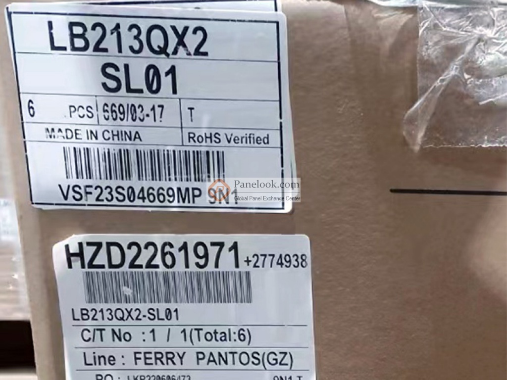 LG Display LB213QX2-SL01 Overview - Panelook.com