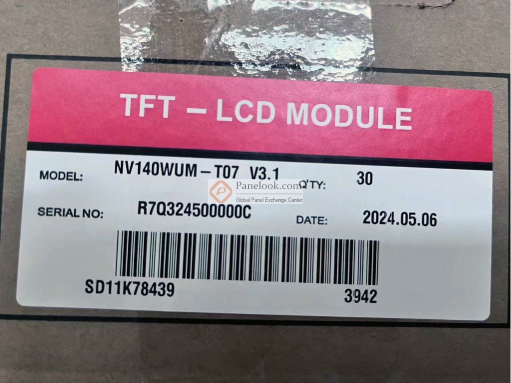BOE NV140WUM-T07 Overview - Panelook.com