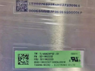 TIANMA TL140ADXP22-01 Overview - Panelook.com