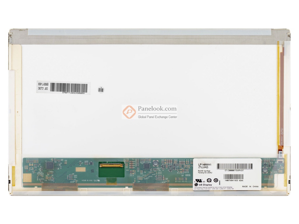 LG Display LP140WH1-TLA2 Overview - Panelook.com