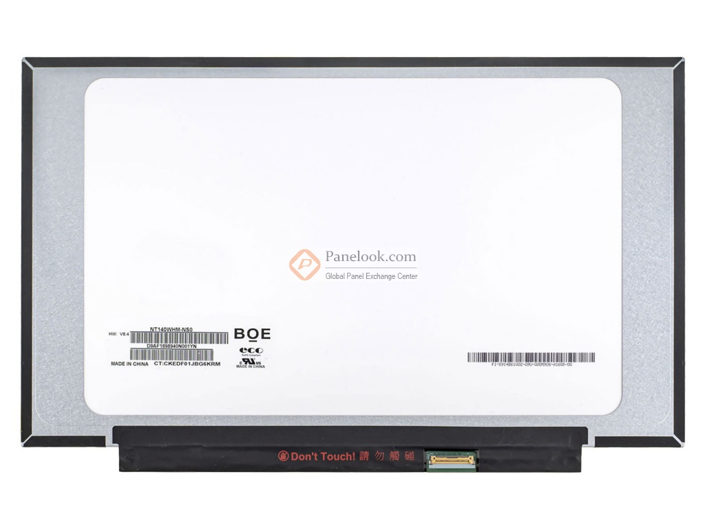 BOE NT140WHM-NS0 Overview - Panelook.com