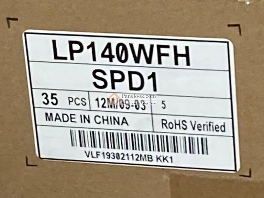 LG Display LP140WFH-SPD1 Overview - Panelook.com
