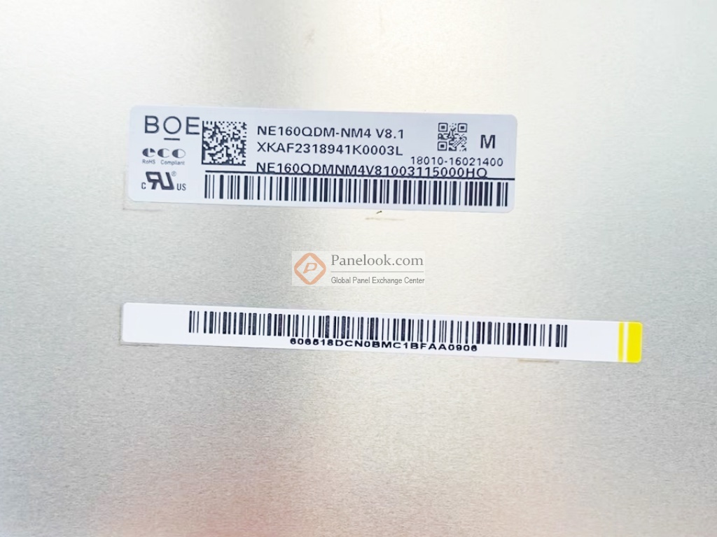 BOE NE160QDM-NM4 Overview - Panelook.com