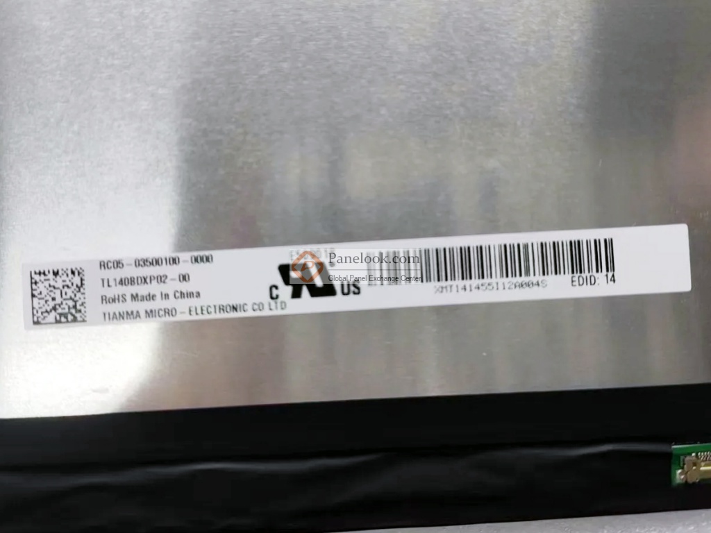 TIANMA TL140BDXP02-00 Overview - Panelook.com