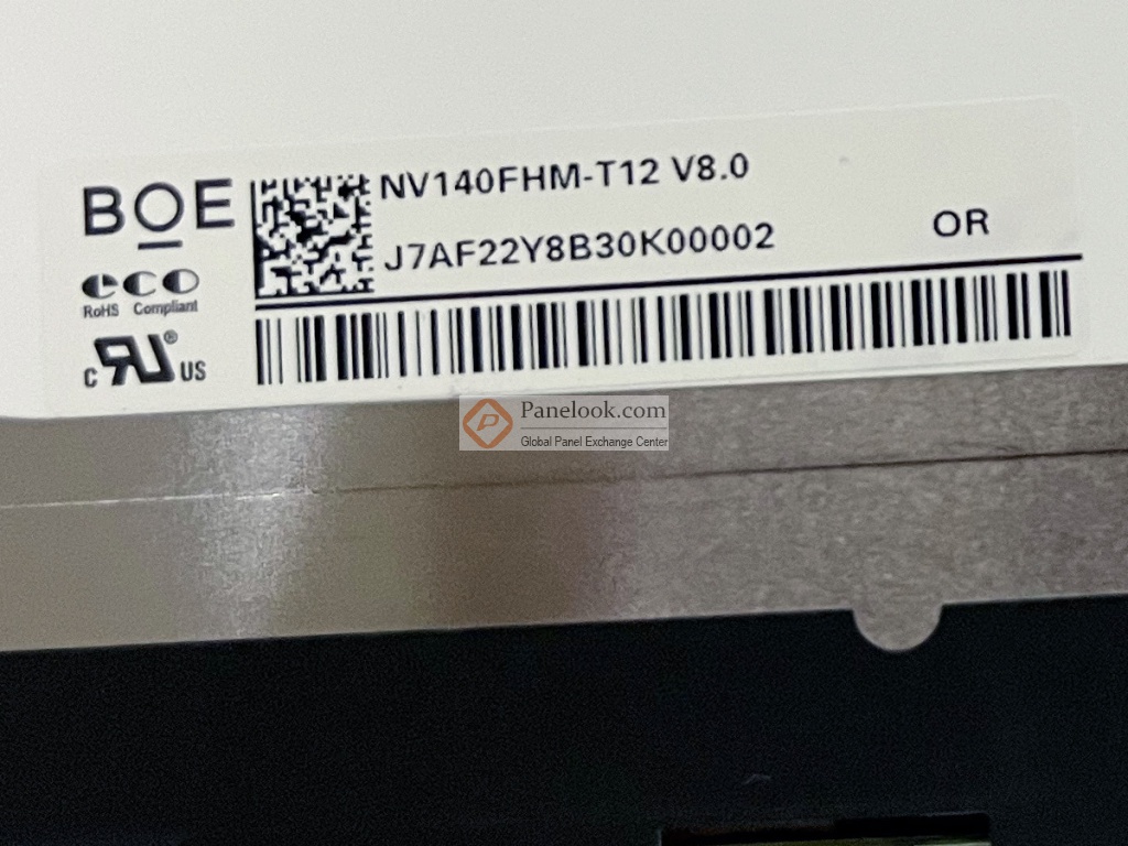 BOE NV140FHM-T12 Overview - Panelook.com
