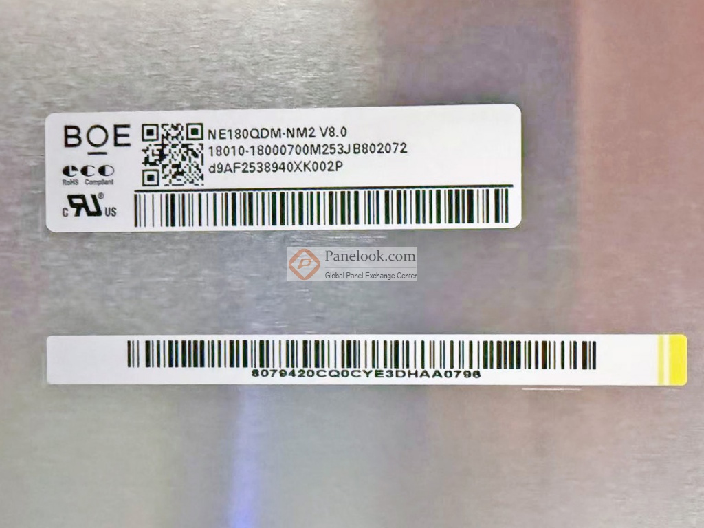 BOE NE180QDM-NM2 Overview - Panelook.com