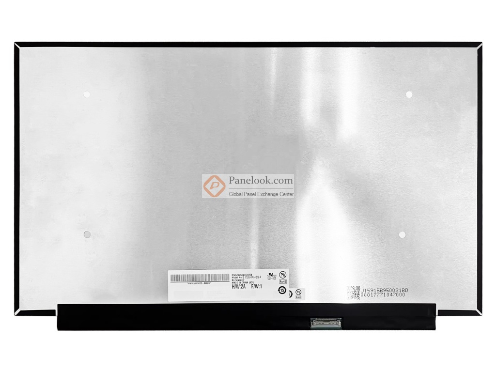 AUO B156HAN09.0 HW2A Overview - Panelook.com