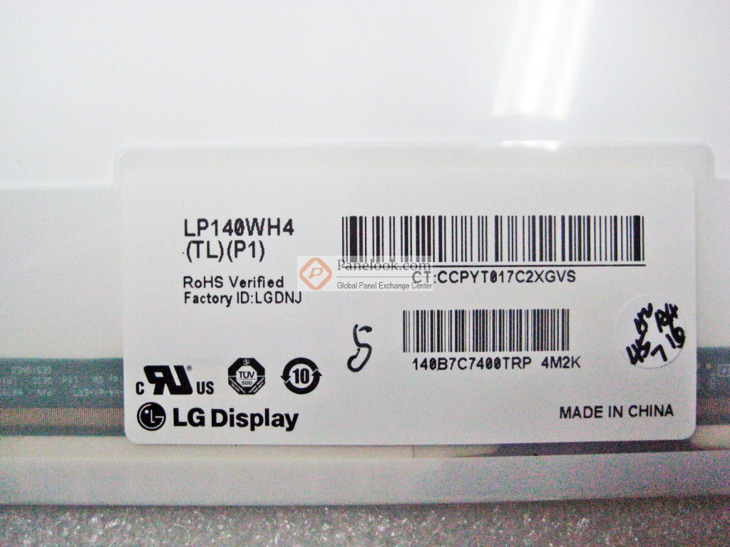 LG Display LP140WH4-TLP1 Overview - Panelook.com