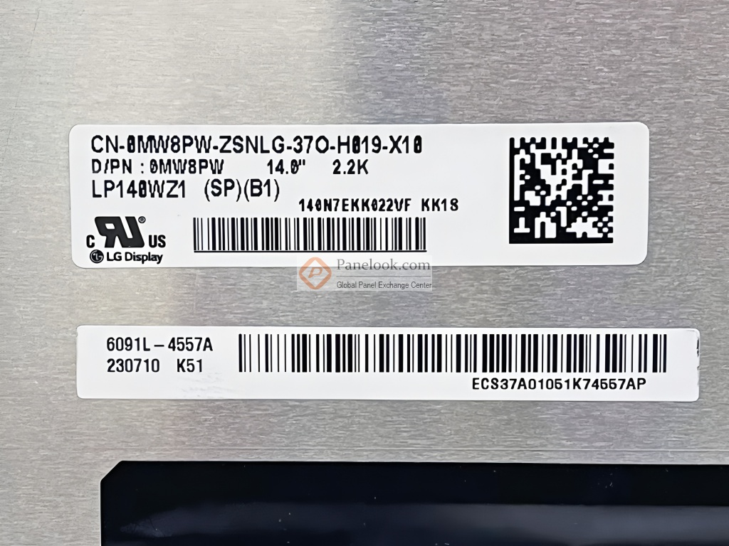 LG Display LP140WZ1-SPB1 Overview - Panelook.com
