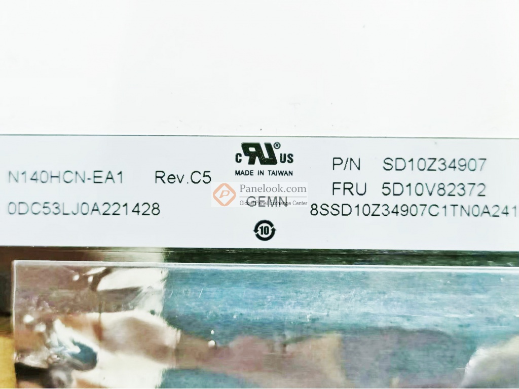 Innolux N140HCN-EA1 Rev.C1 Overview - Panelook.com