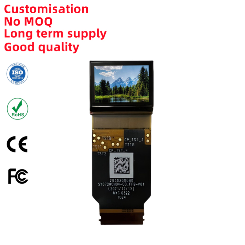 AML072WCM06 0.72 inch silicon-based Micro oled 1920 * 1200 MIPI 2000nit ...