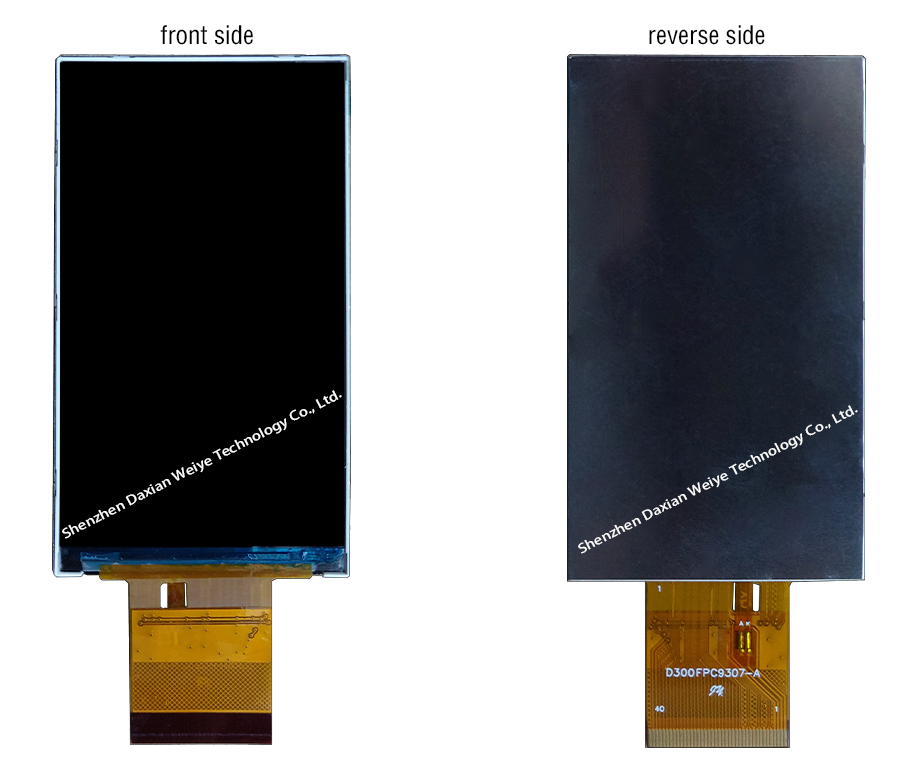 D300N9307V0 3.0 inch small size LCD screen module 500 brightness IPS ...