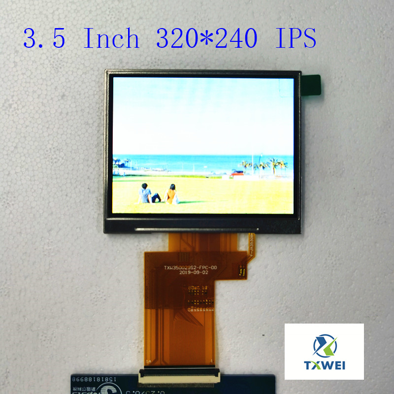 TXW350029S2 3.5 inch 320*240 TFT LCD display IPS full viewing angle ...