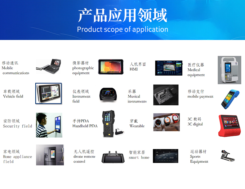 TXW397056S0-CTP 4.0 inch 480 * 800 capacitive touch display, medical ...