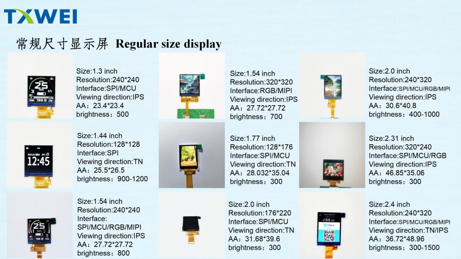 TXW121003B0 12.1 inch 1280 * 800 LCD LVDS high-definition highlight ...