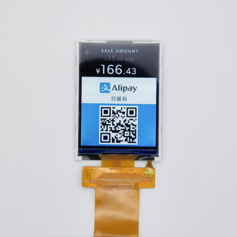 TXW280091B0 2.8 inch 240 * 320 IPS TFT LCD, 400nits, 40 pins SPI/MCU/RGB full interface ...
