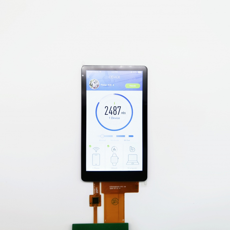 TXW450024S0-AZ 4.5 inch 480*854 capacitive touch display, medical ...