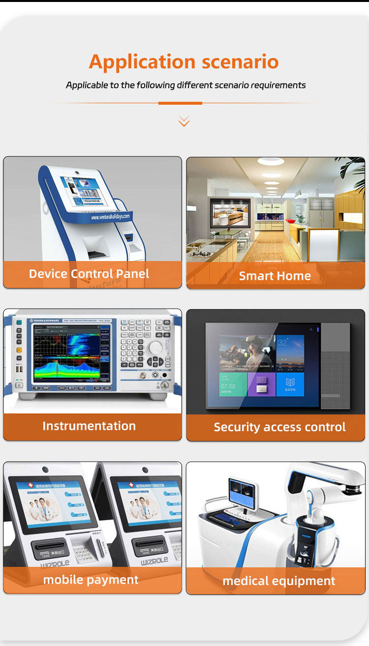 TXW100035B2 10.1-inch 800 * 1280TFT LCD screen security access control ...