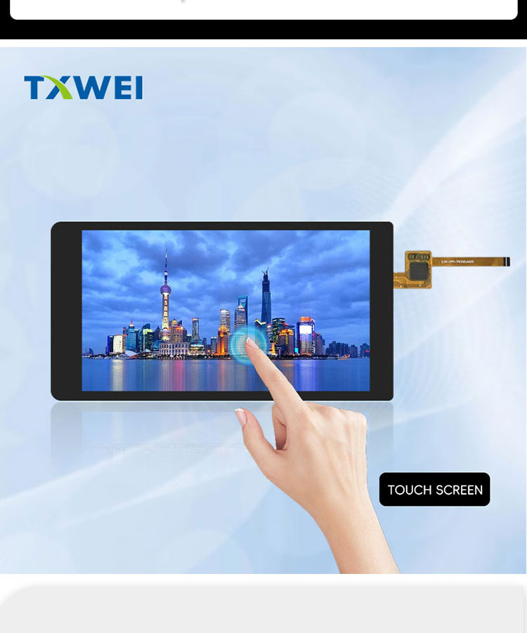 TXW550039N0-CTP 5.5 inch 720 * 1280IPS handheld device display security ...