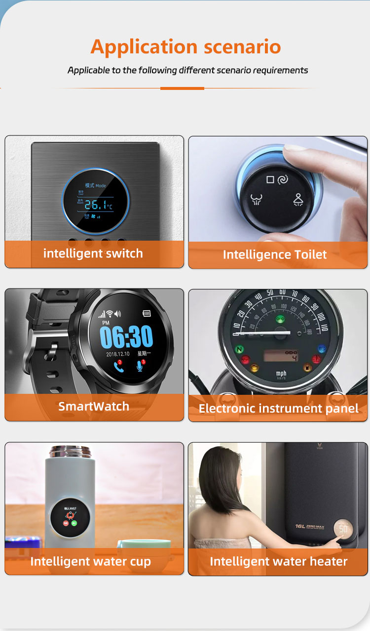 TXW160002B0 1.6 inch 400 * 400 high-definition circular display screen ST77903 smart appliances ...