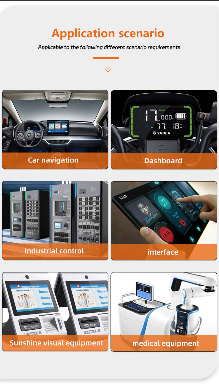 TXW700106N0-HG 7-inch 1024 * 600 IPS high brightness full angle display ...