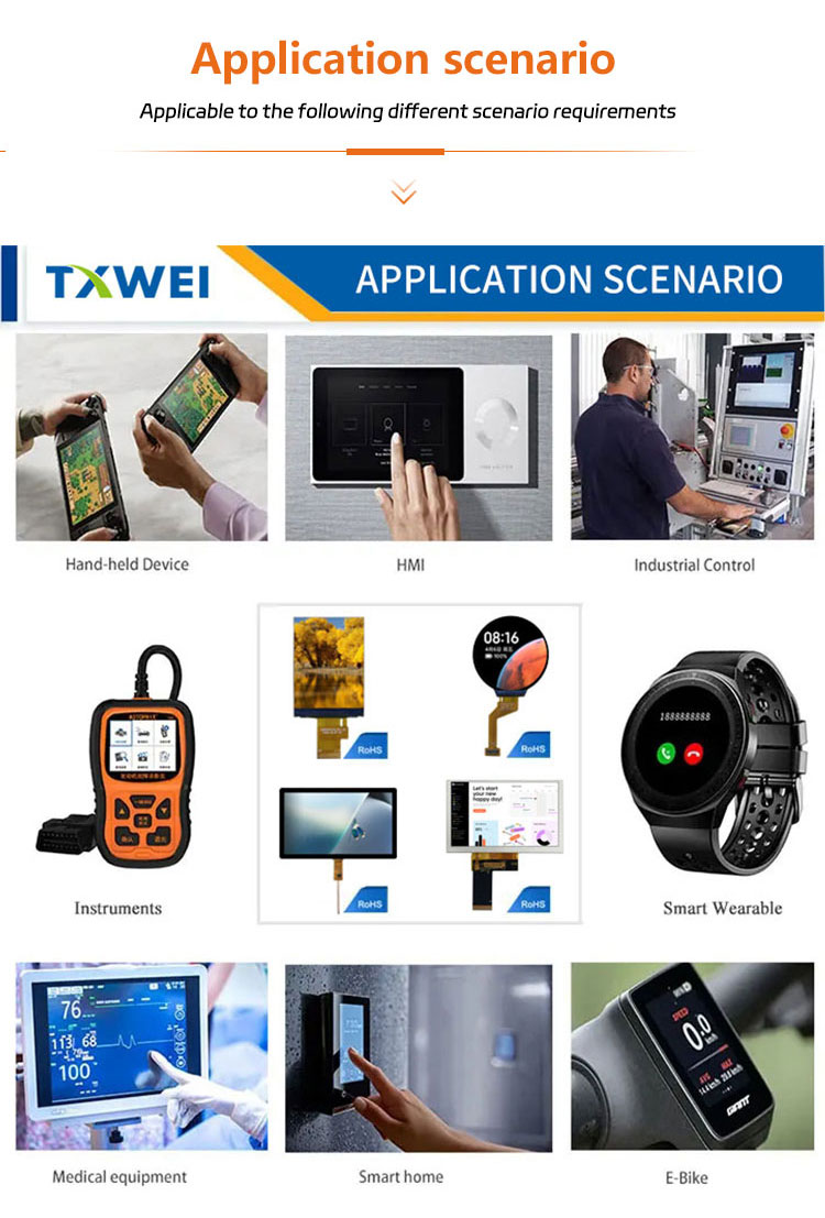 TXW550076N0-CTP 5.5-inch 1080*1920 LTPS TFT LCD display Incell with ...