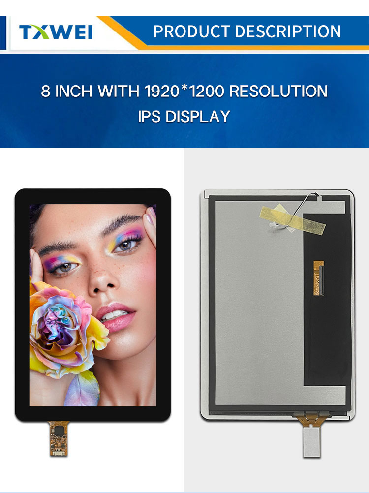 TXW800035B1-TY 8-inch touch screen capacitive screen 1920 * 1200 ...