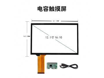 DY1212W-3231 12.1inch capacitive touch screen 16:10 USB&IIC interface ...