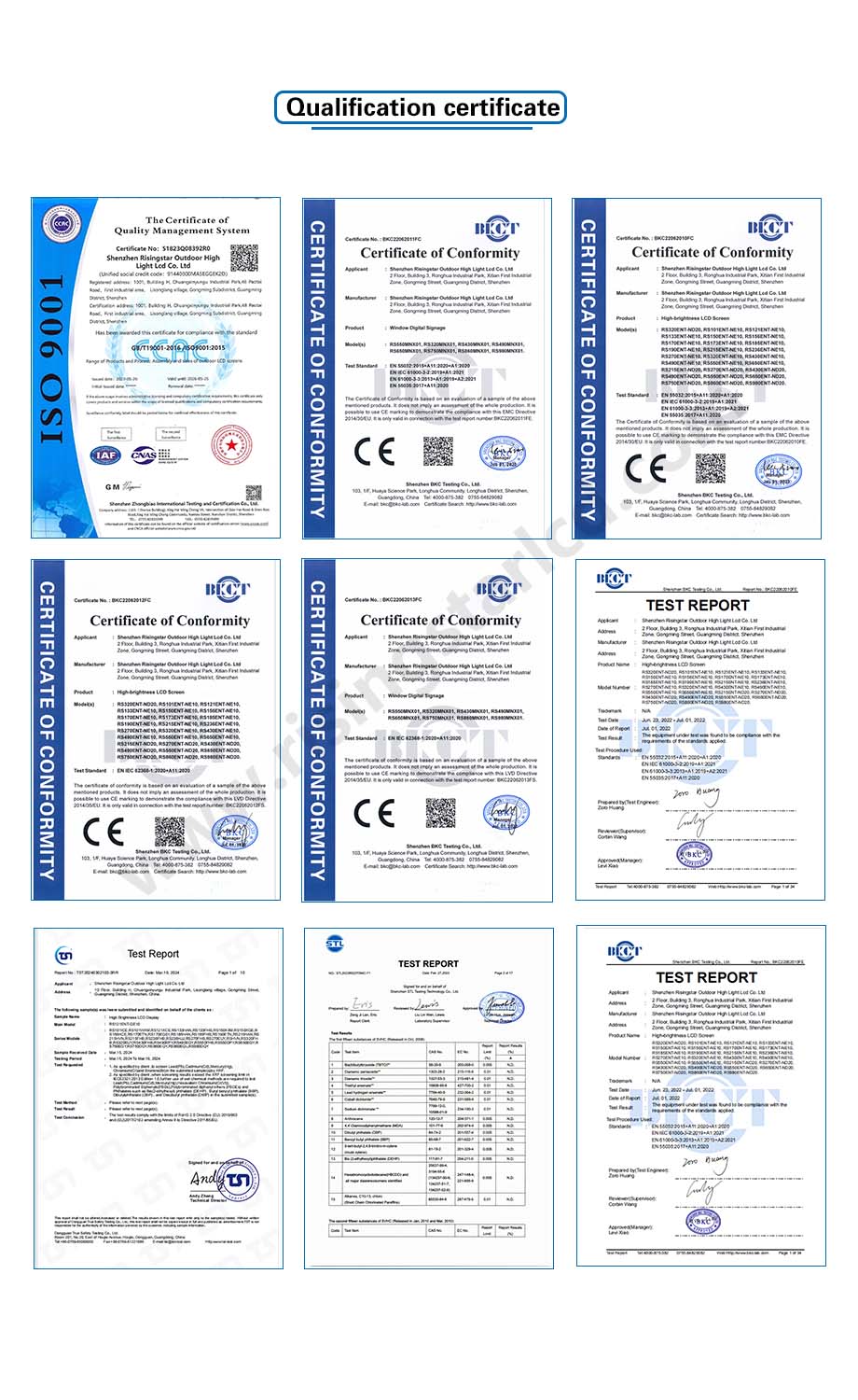 RS240WU8-NE05 24 inch 500 cd/㎡ Sunlight Readable TFT LCD Display Module ...