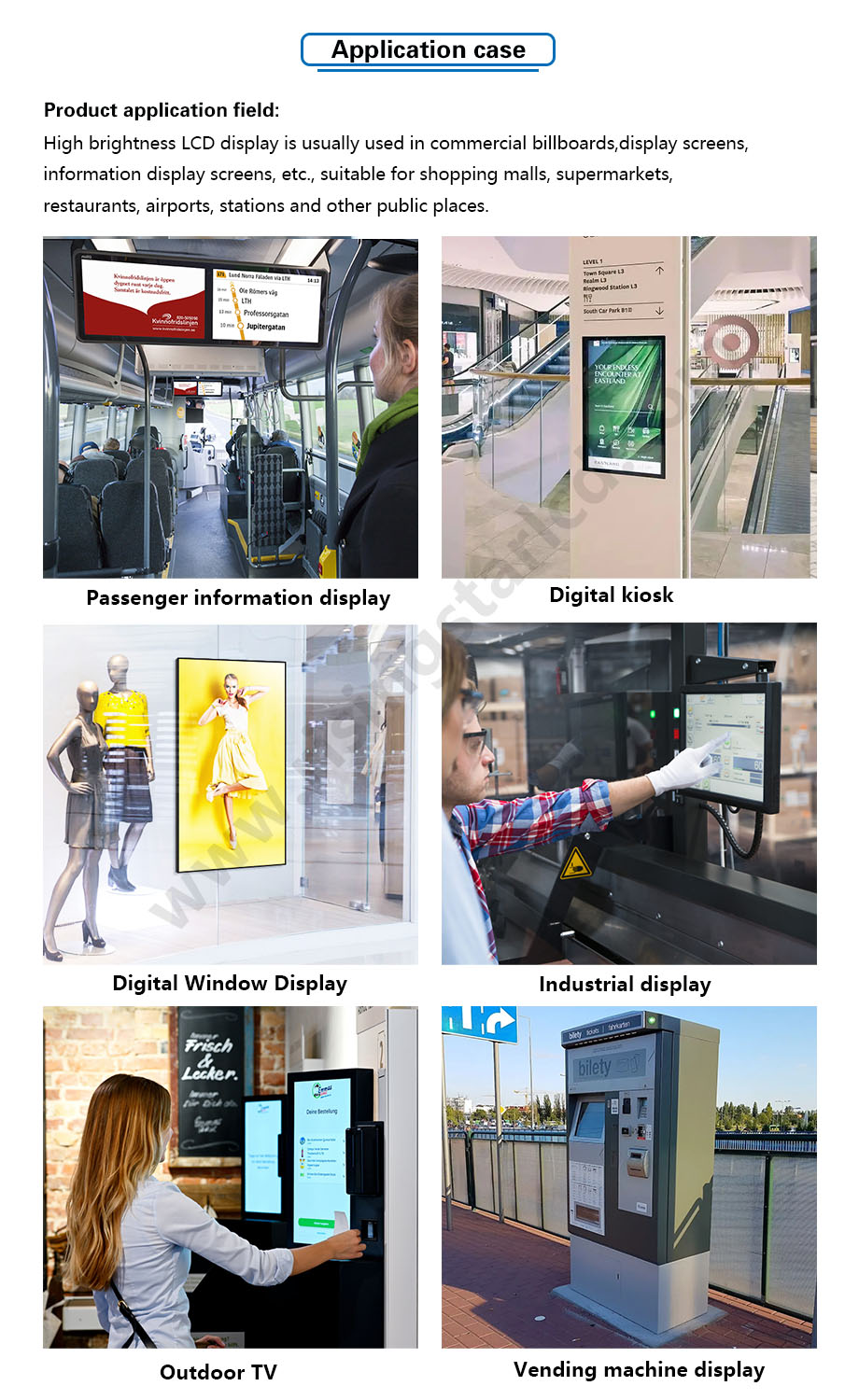 RS270KCJ-NE15 27 inch 1500 nits High Brightness TFT LCM Panel Sunlight ...