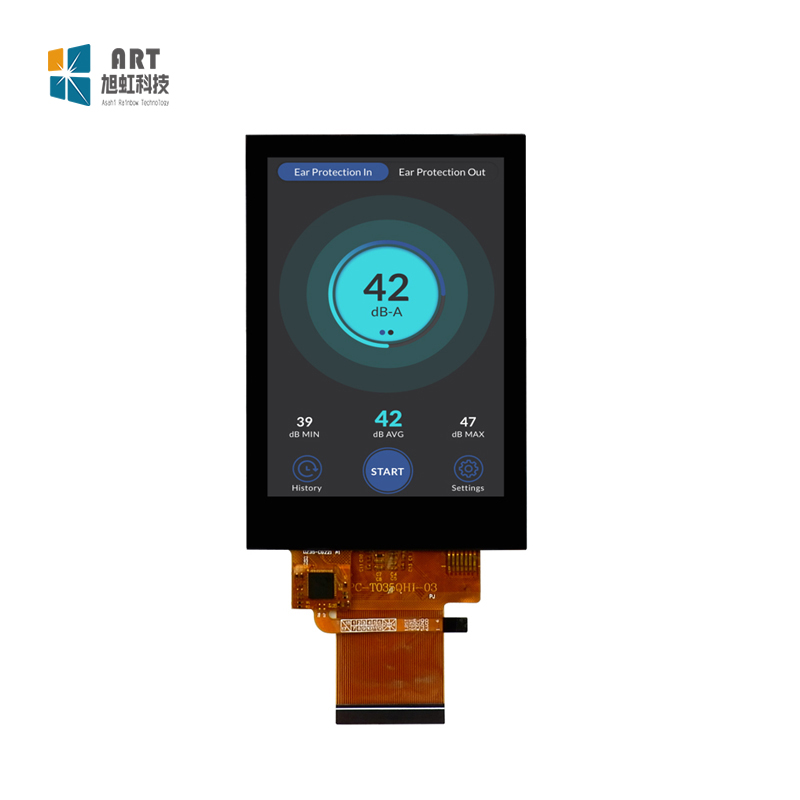 XH-T035MLH-03P 3.5inch 320*240 TFT LCD Module with RTP touch, 250nits ...