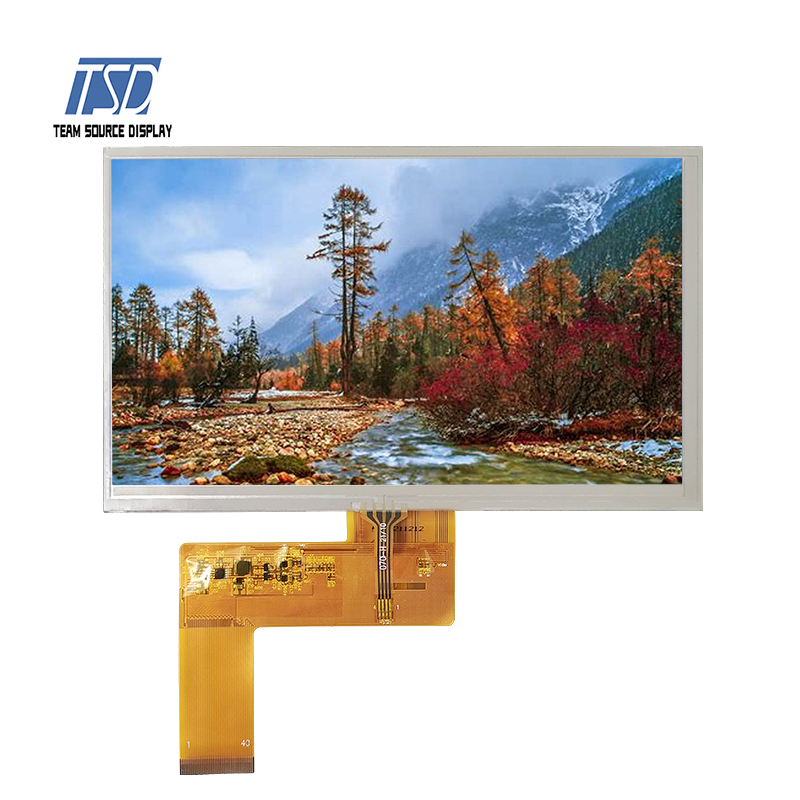 TST070WVBE-33P 7-inch TFT LCD screen, 1024*600, TN LCD, 650cd/m² ...