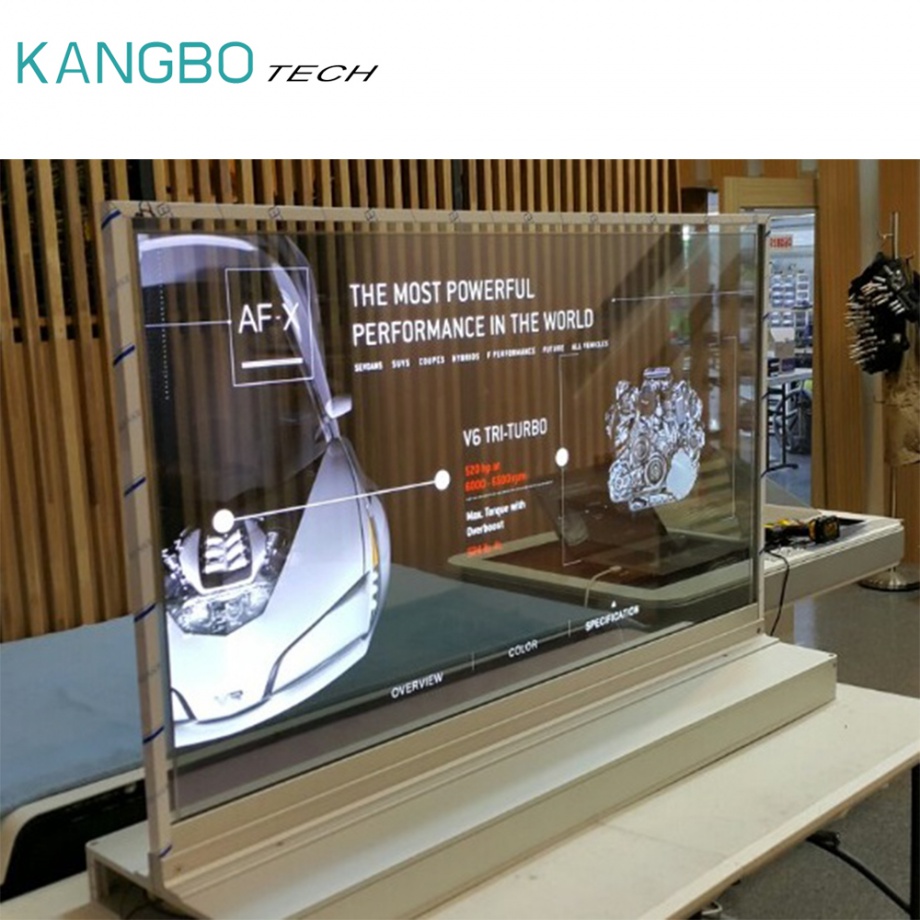 KB55T10 55inch transparent oled displays commercial display | Dongguan ...